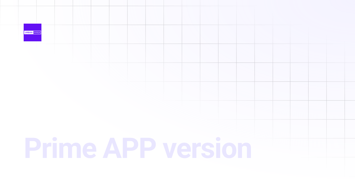 Prime APP version | Help Center