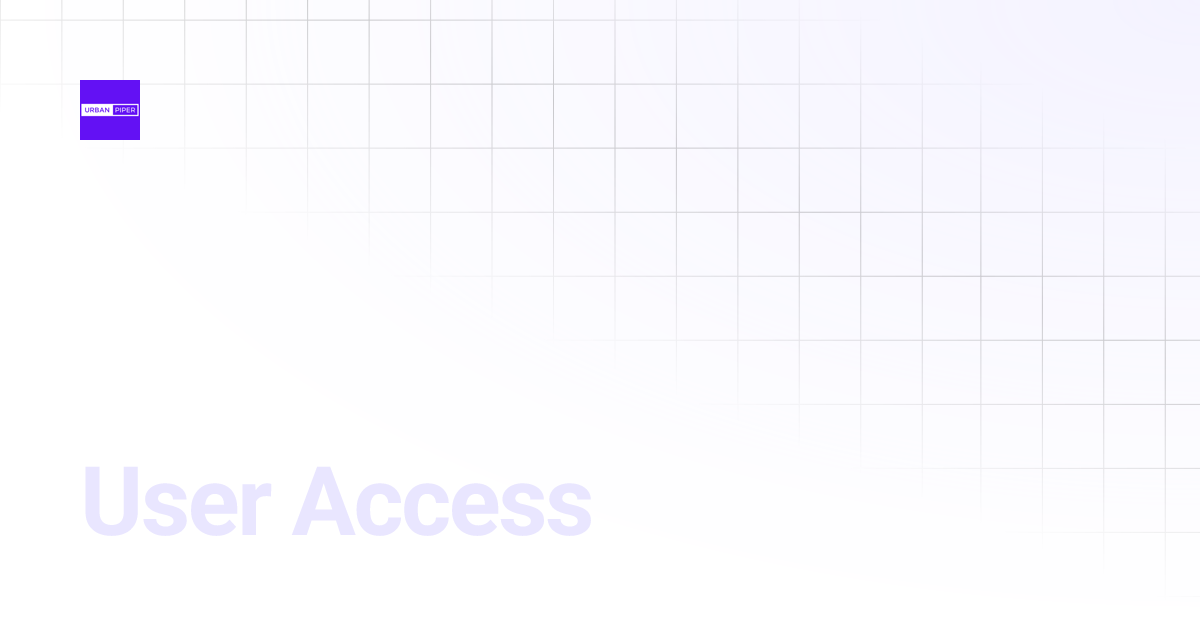User Access | Help Center