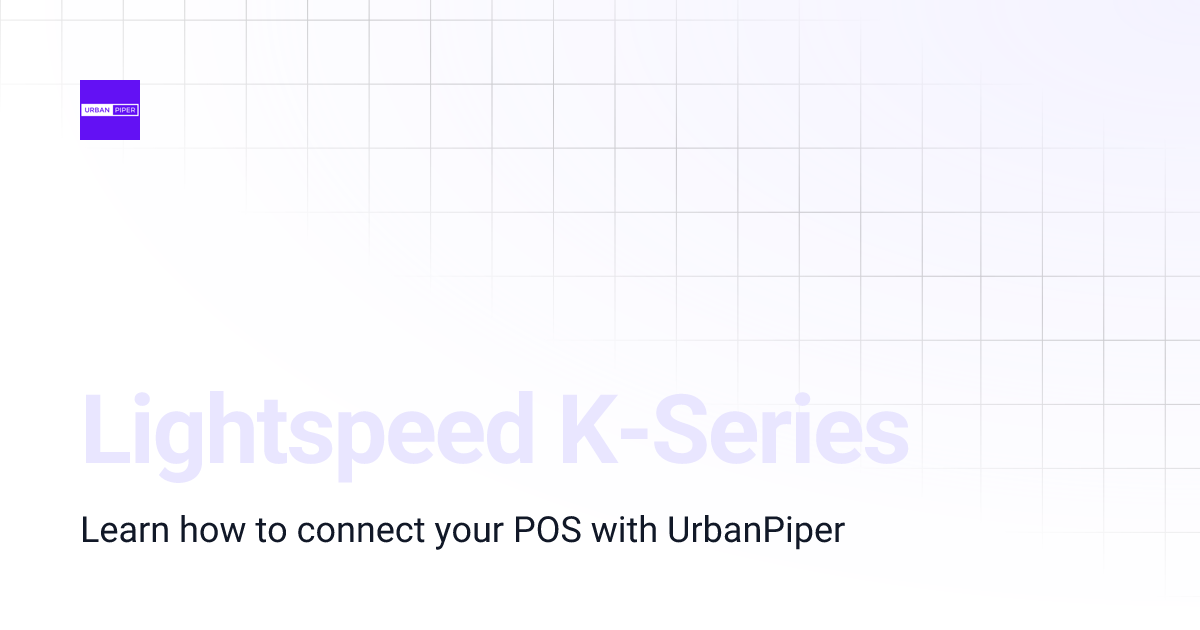 Lightspeed K-Series | Help Center